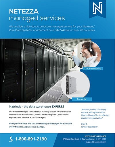 Netezza N3001 Mako Support - Natrinsic